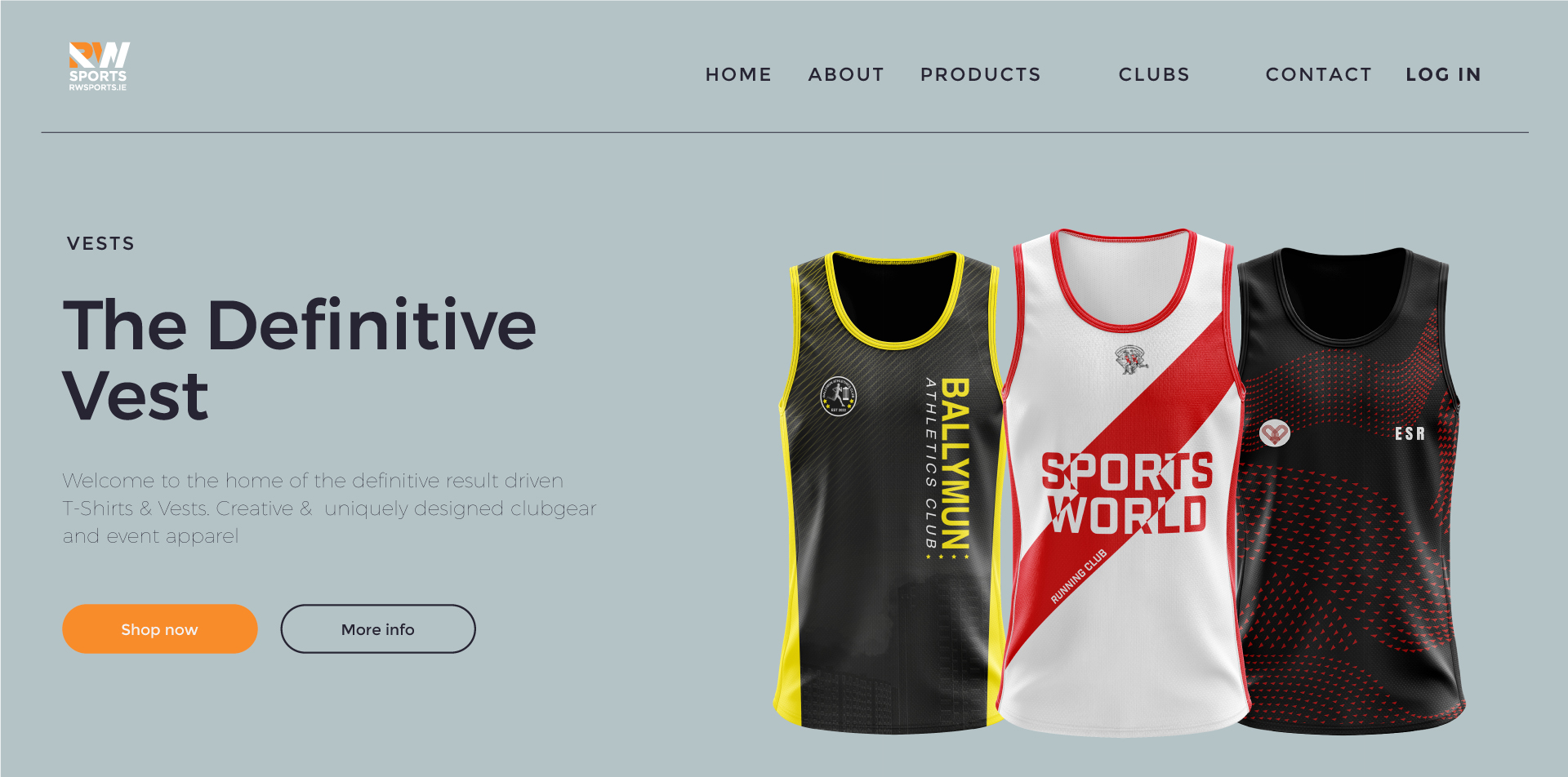 RW Sports — * APPARELL by Rory McCormack